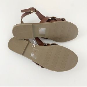 Report | Shoes | Report Braided Flat Sandals Buckle Slingback | Poshmark